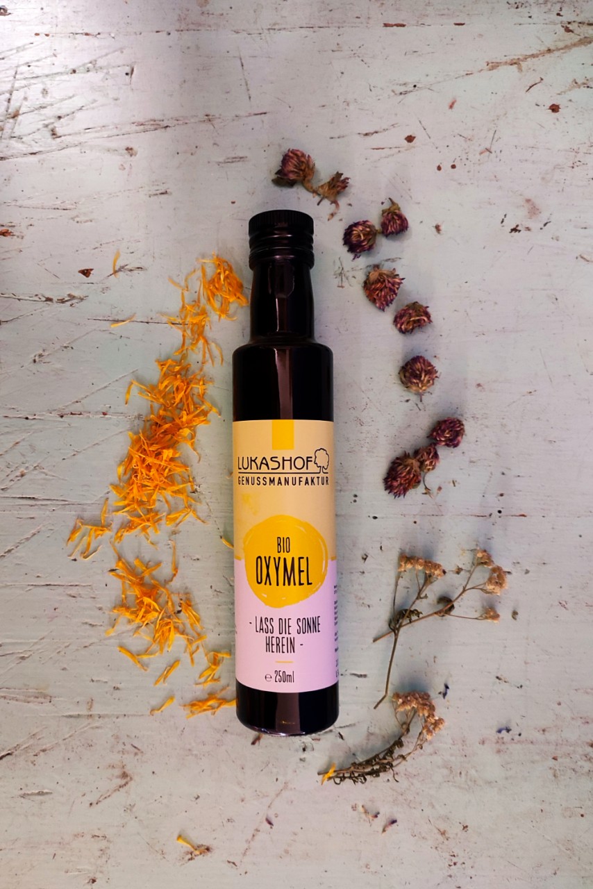 Bio Oxymel "Lass die Sonne rein" Sauerhonig